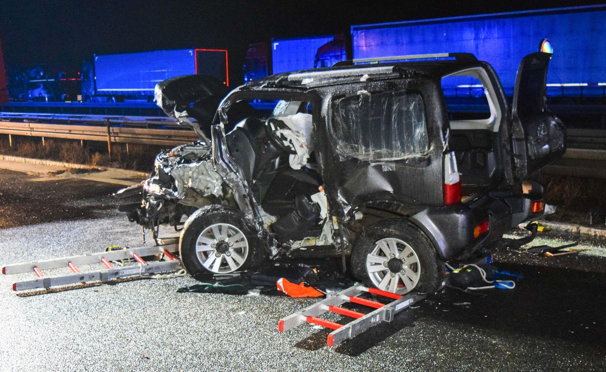 85-jähriger Falschfahrer stirbt bei Unfall auf Autobahn 6