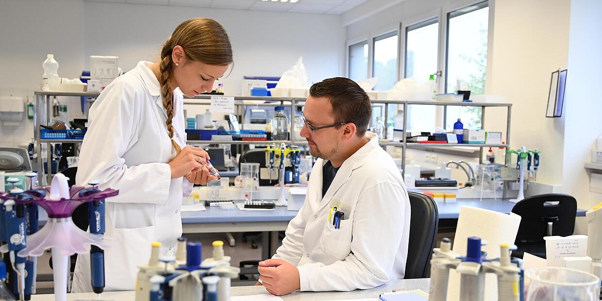 Bad Kissingen: Im Labor Laboklin gibt es Analysen für Haustiere und ...