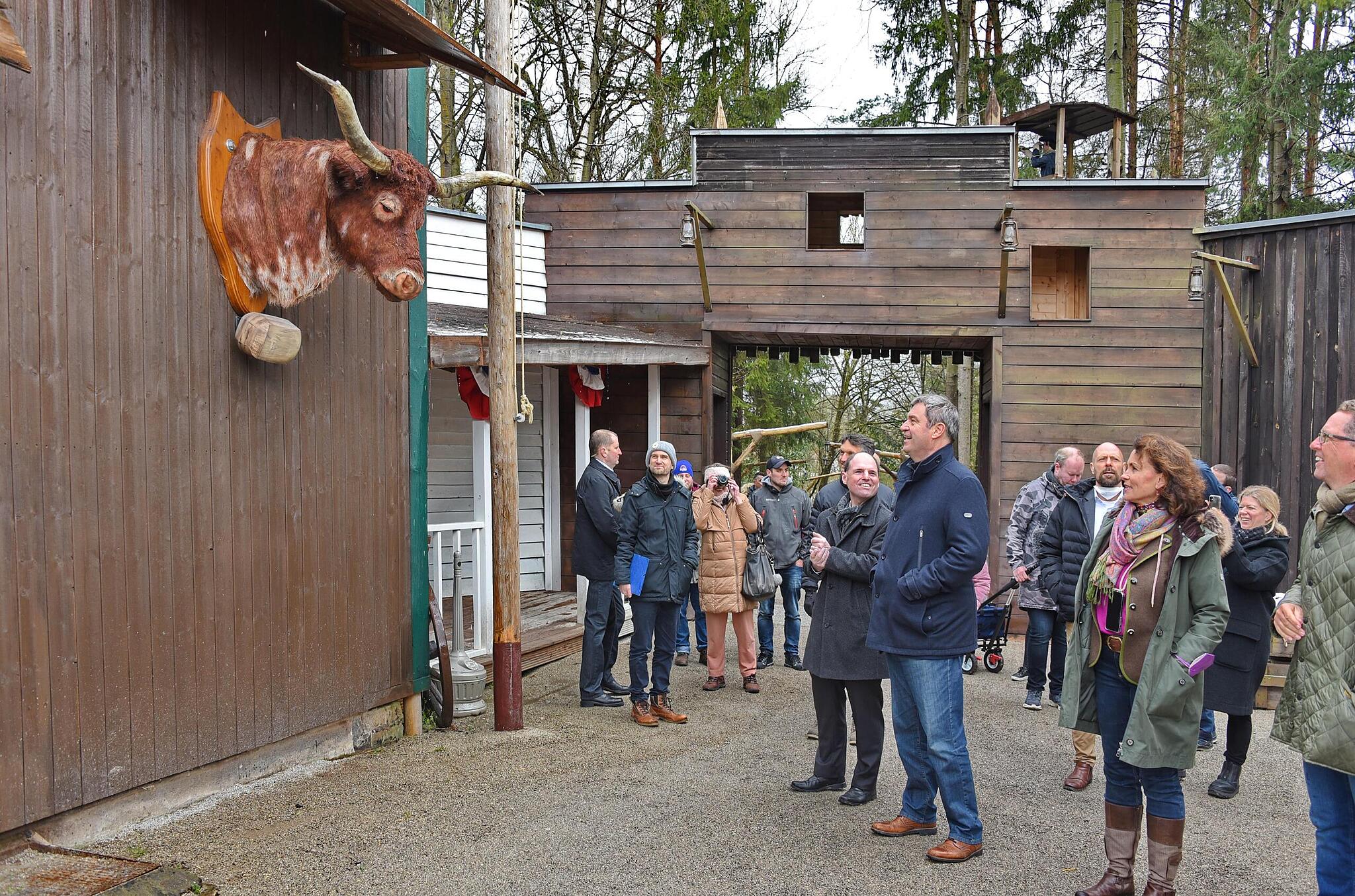 Nach Besuch im Erlebnispark Schloss Thurn: Markus Söder positiv getestet