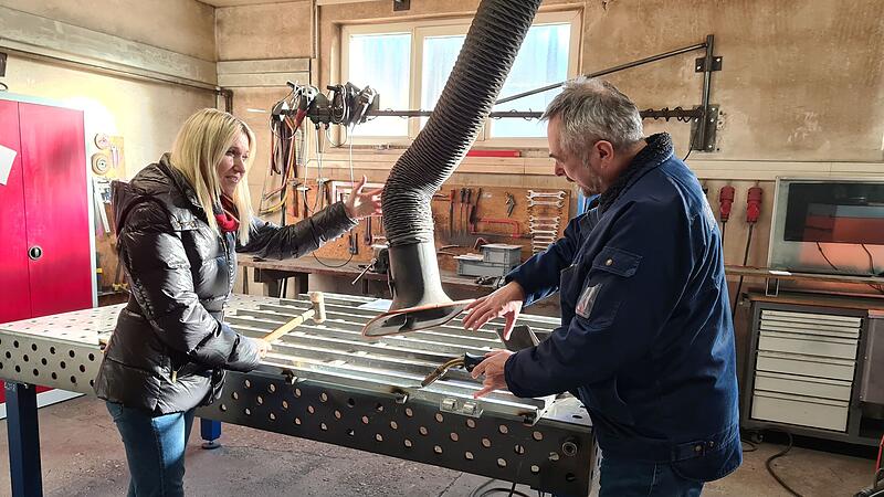 Handwerk aus Forchheim trifft Bundestag: CSU-Abgeordnete stellt sich Fragen von Schlossermeister