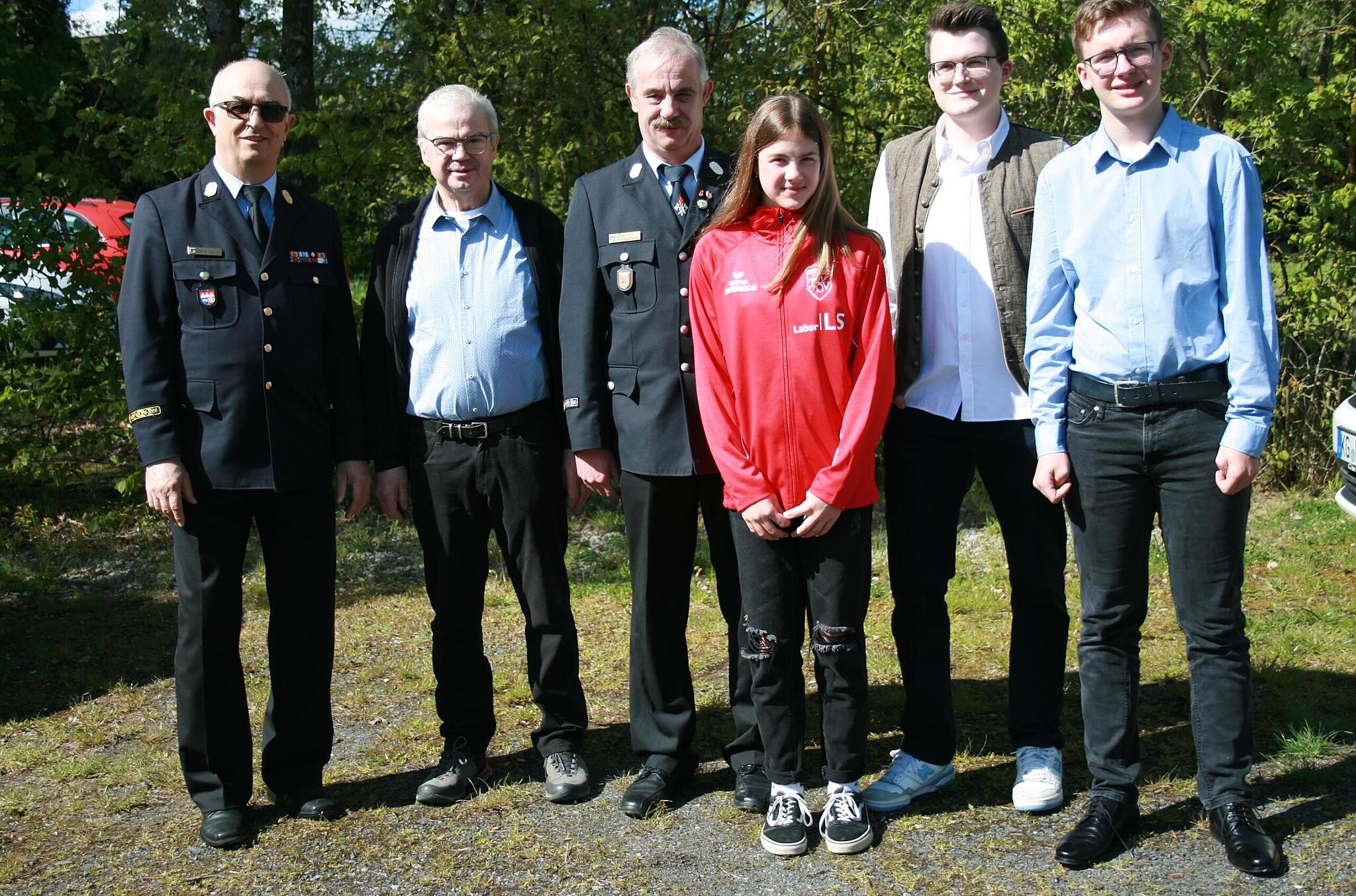 Erfolgreiche Bürger hat die Marktgemeinde Burkardroth bei einer ...