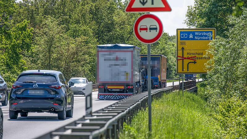 B505 Bamberg: Dritter Fahrstreifen bei Hirschaid geplant
