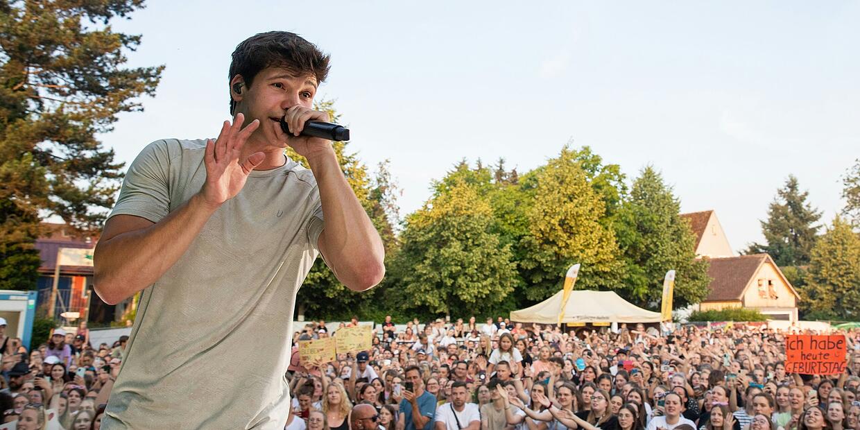 Wincent Weiss auf Sommertour: Der Popsänger sorgt für das erste Konzert-Highlight 2025 in Kitzingen