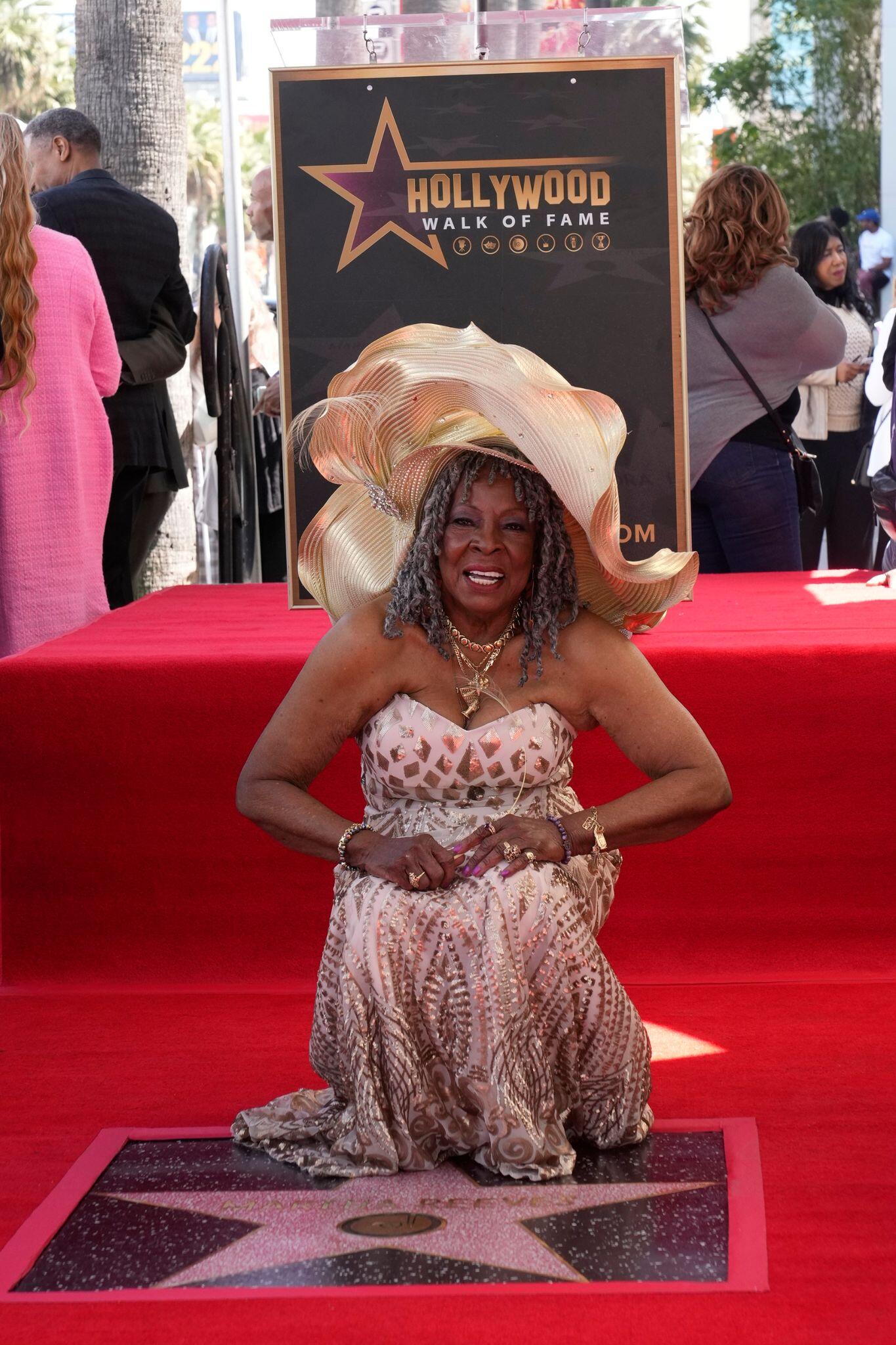 Hollywood-Stern für Sängerin Martha Reeves