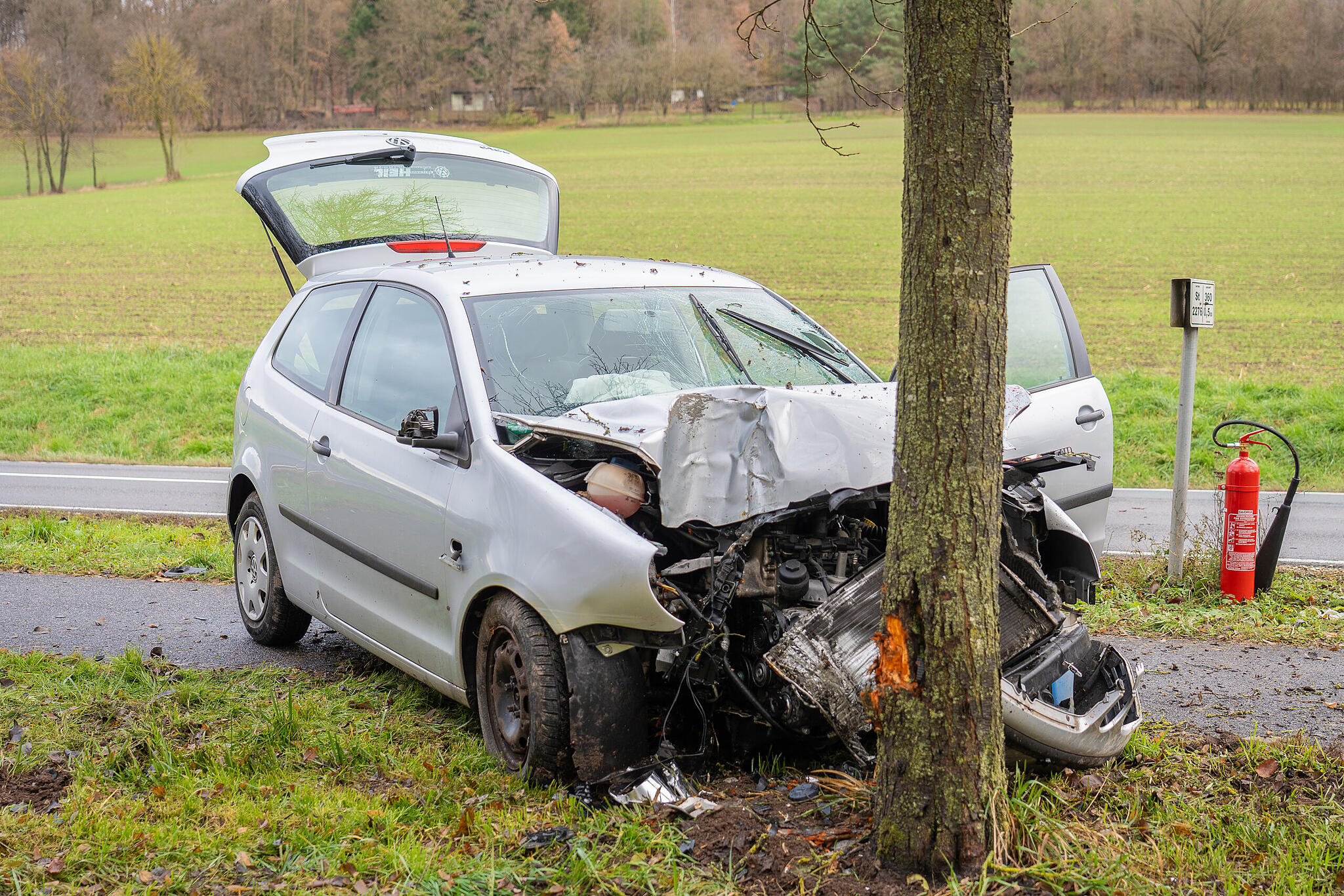 Verkehrsunfall bei Trabelsdorf mit tödlichem Ausgang
