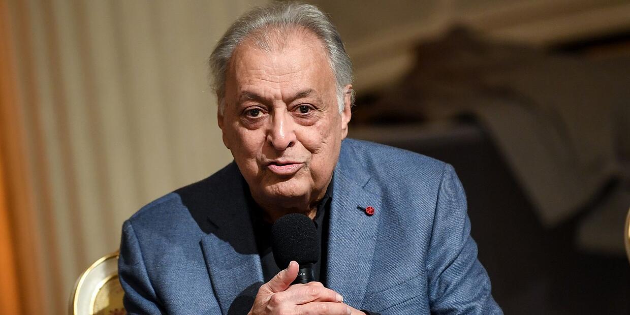 Goldene Ehrenmünze für Zubin Mehta