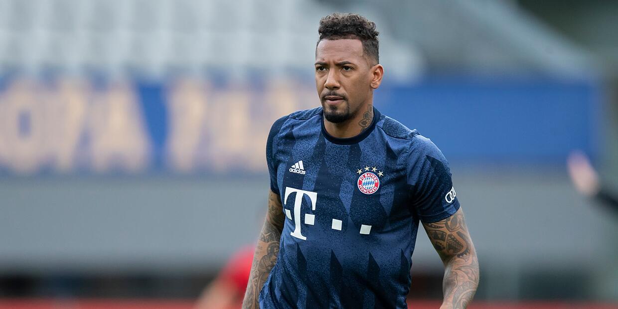FC Bayern mit Jérôme Boateng als Trainingsgast
