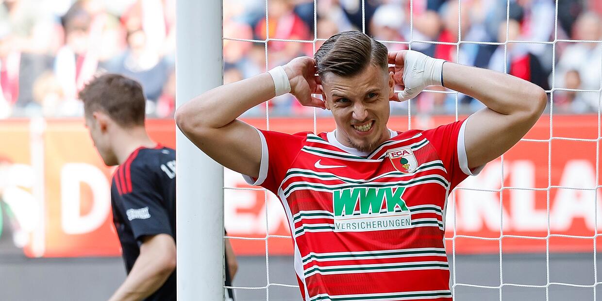 Knie-OP bei Augsburgs Angreifer Demirović