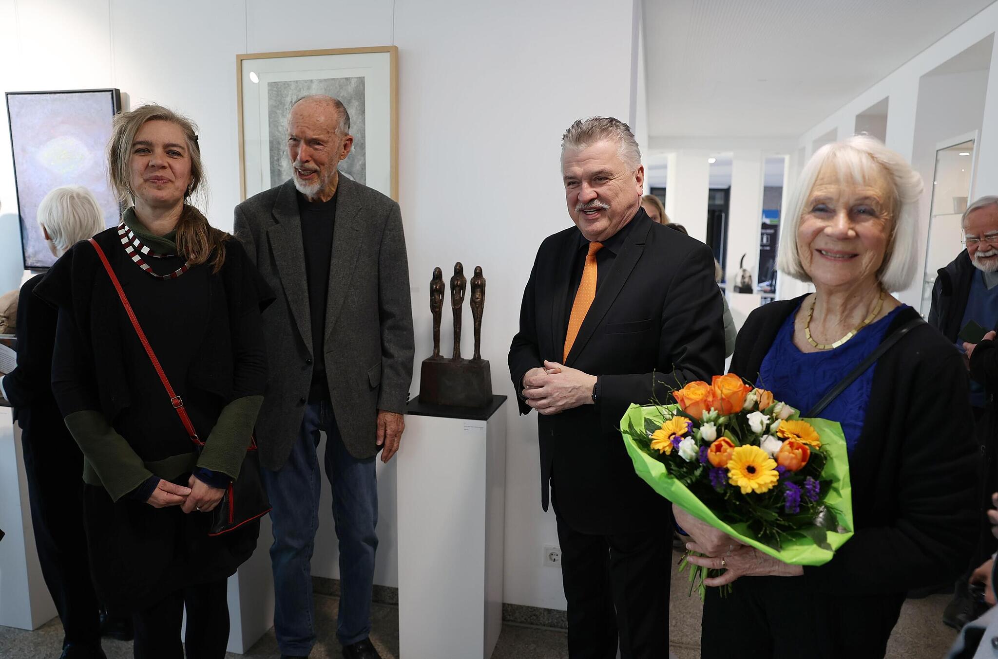 Ausstellung im Landratsamt Kulmbach mit Werken von Claus Tittmann