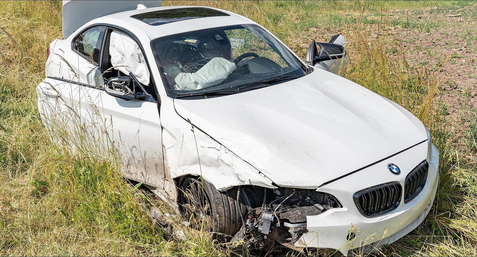 Schwerer Unfall bei Priesendorf im Landkreis Bamberg