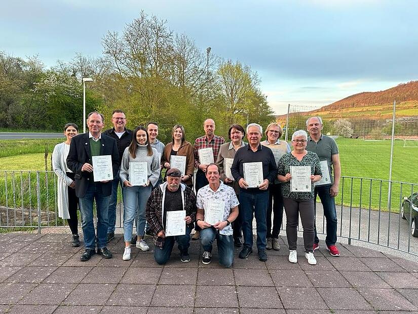 Die Euerdorfer Karnevalsgesellschaft hat neu gewählt: Das Führungsteam ...