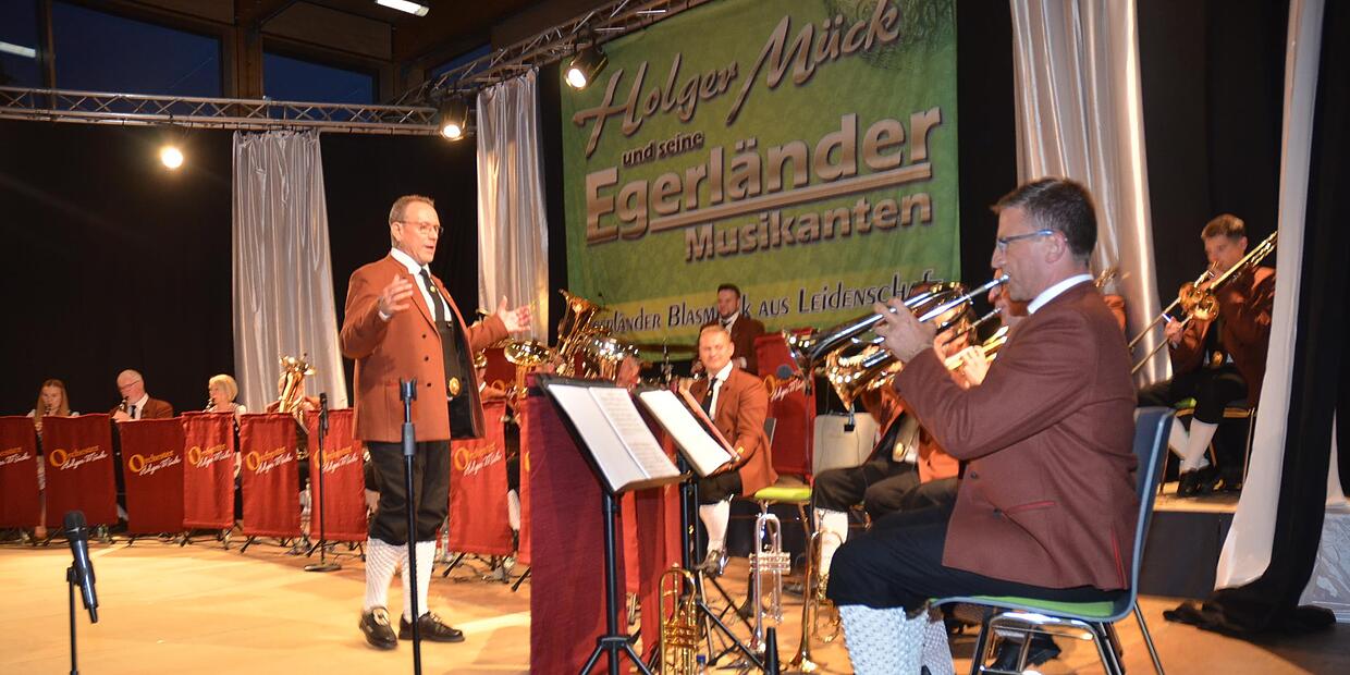 Riesenerfolg für das Orchester Holger Mück und seine Egerländer ...