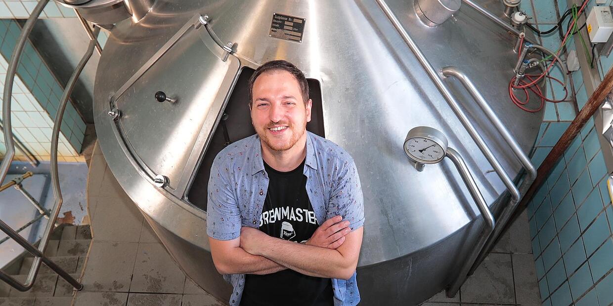 Braumanufaktur Hertl in Schlüsselfeld stellen Gurken-Bier her: Gurken ...