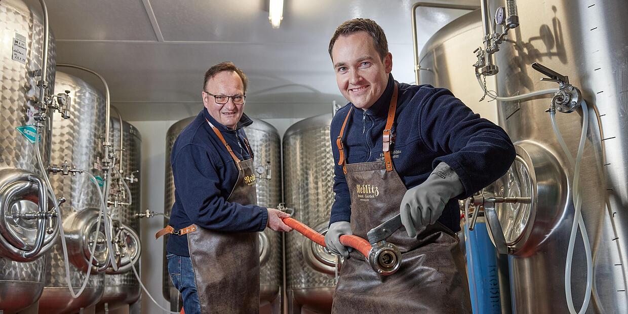 Am Obermain ist die Brauereidichte besonders groß. Biersommelier Markus ...
