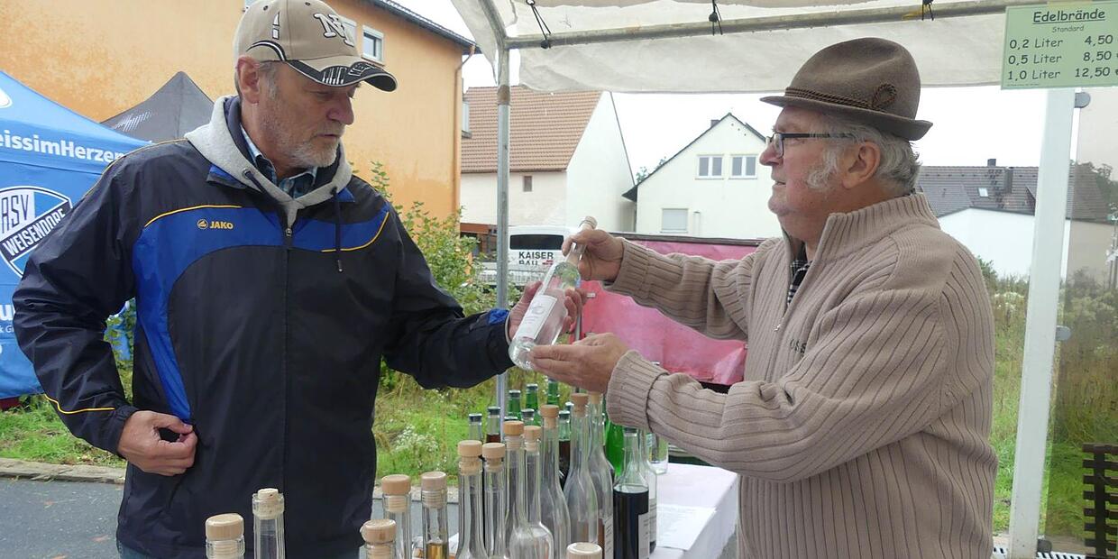 Beim 30. Markttag in Weisendorf konnten sich die Besucher an vielen ...