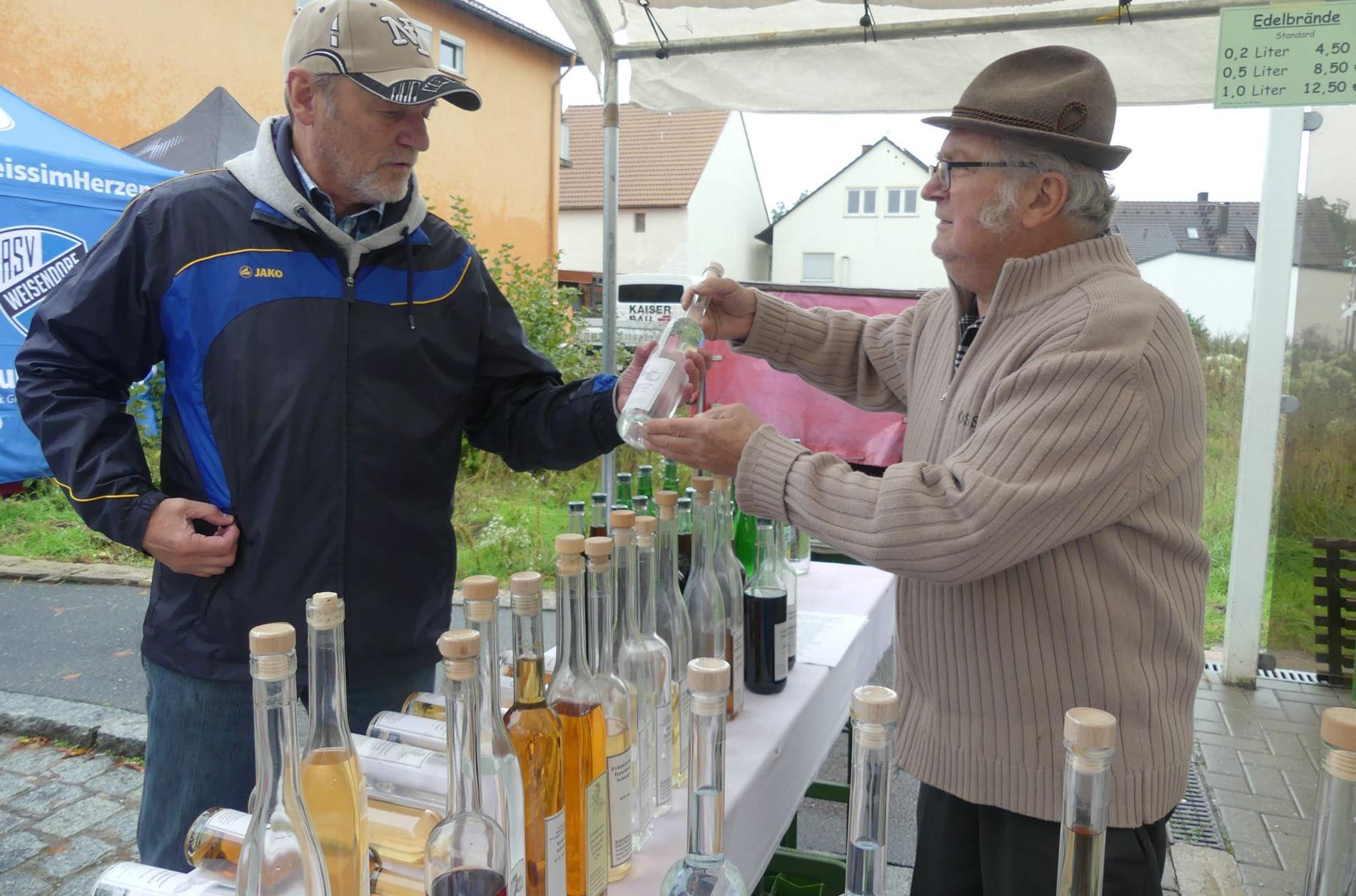 Beim 30. Markttag in Weisendorf konnten sich die Besucher an vielen ...