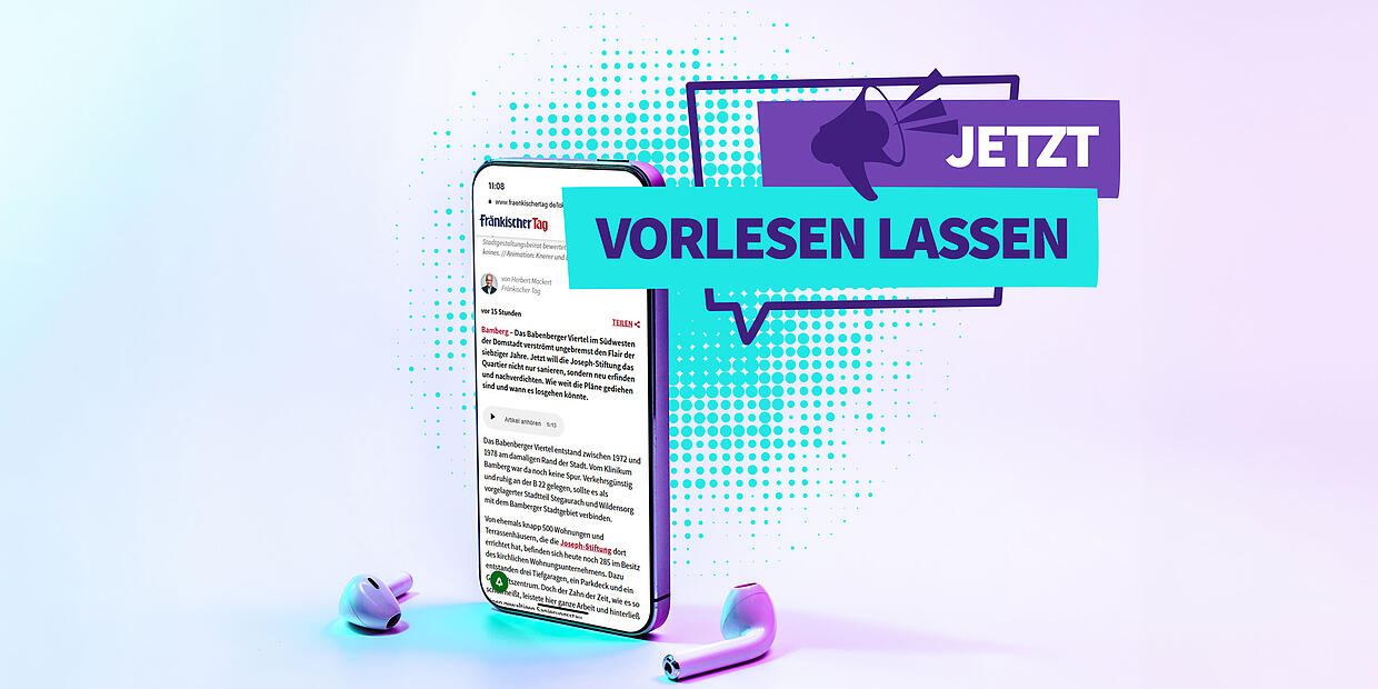 So funktioniert die Vorlesefunktion auf fränkischertag.de