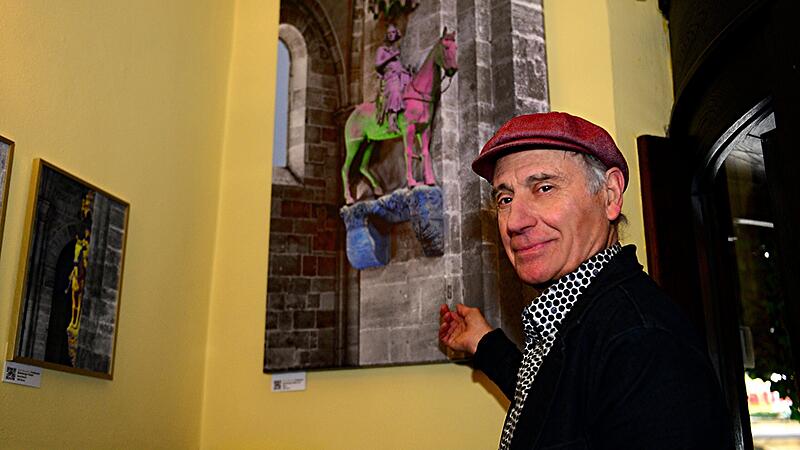 Uwe Gaasch aus Bamberg stellt Fotos im „Hofbräu" aus