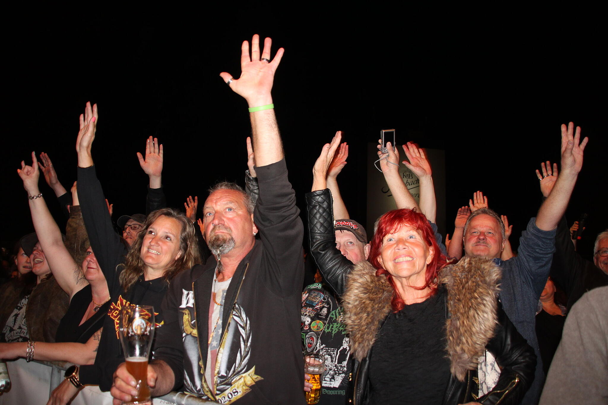 Motorradsternfahrt: Die Rocklegende Bonfire heizte den Bikern und ...