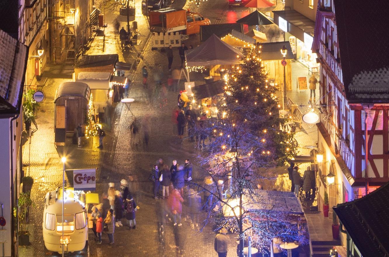 Stilvolle Weihnachtsmarkt Lbeck Sturm Bilder