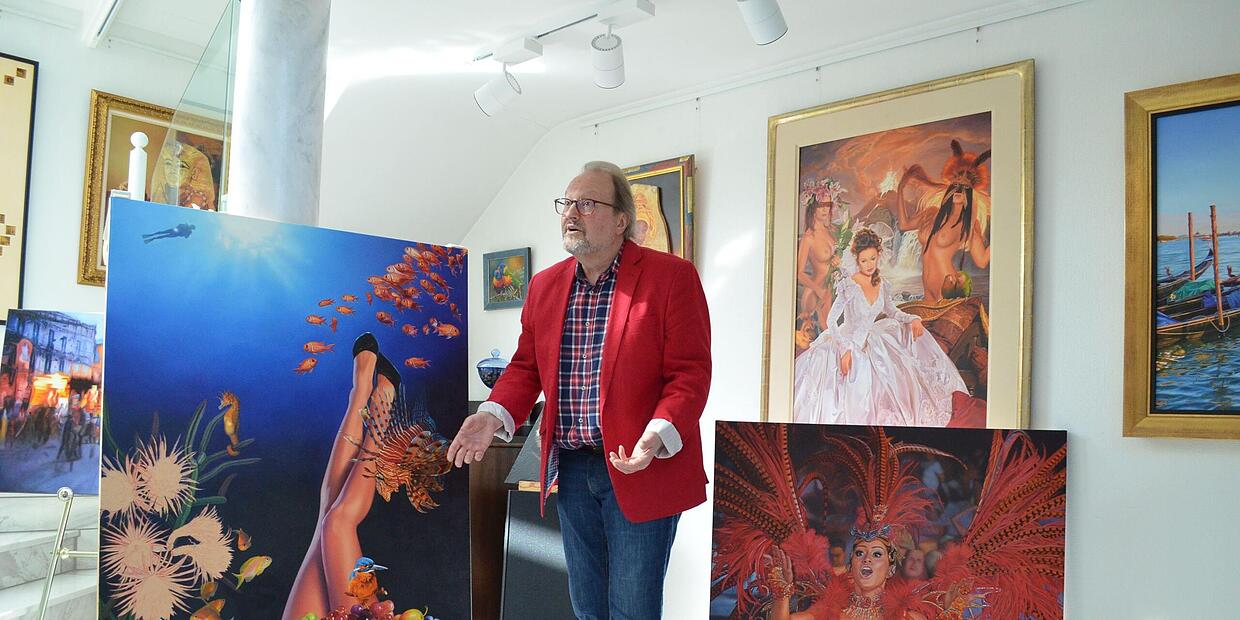 Neustadts Galerie 13 öffnet wieder mit Ralf Viewegs Verbeugung vor der ...