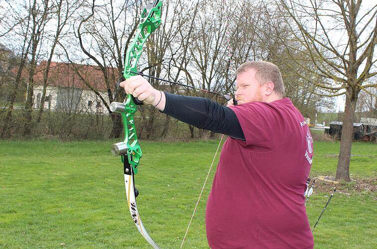 Stefan Heinickel aus Langendorf ist Deutscher Meister mit dem Blankbogen