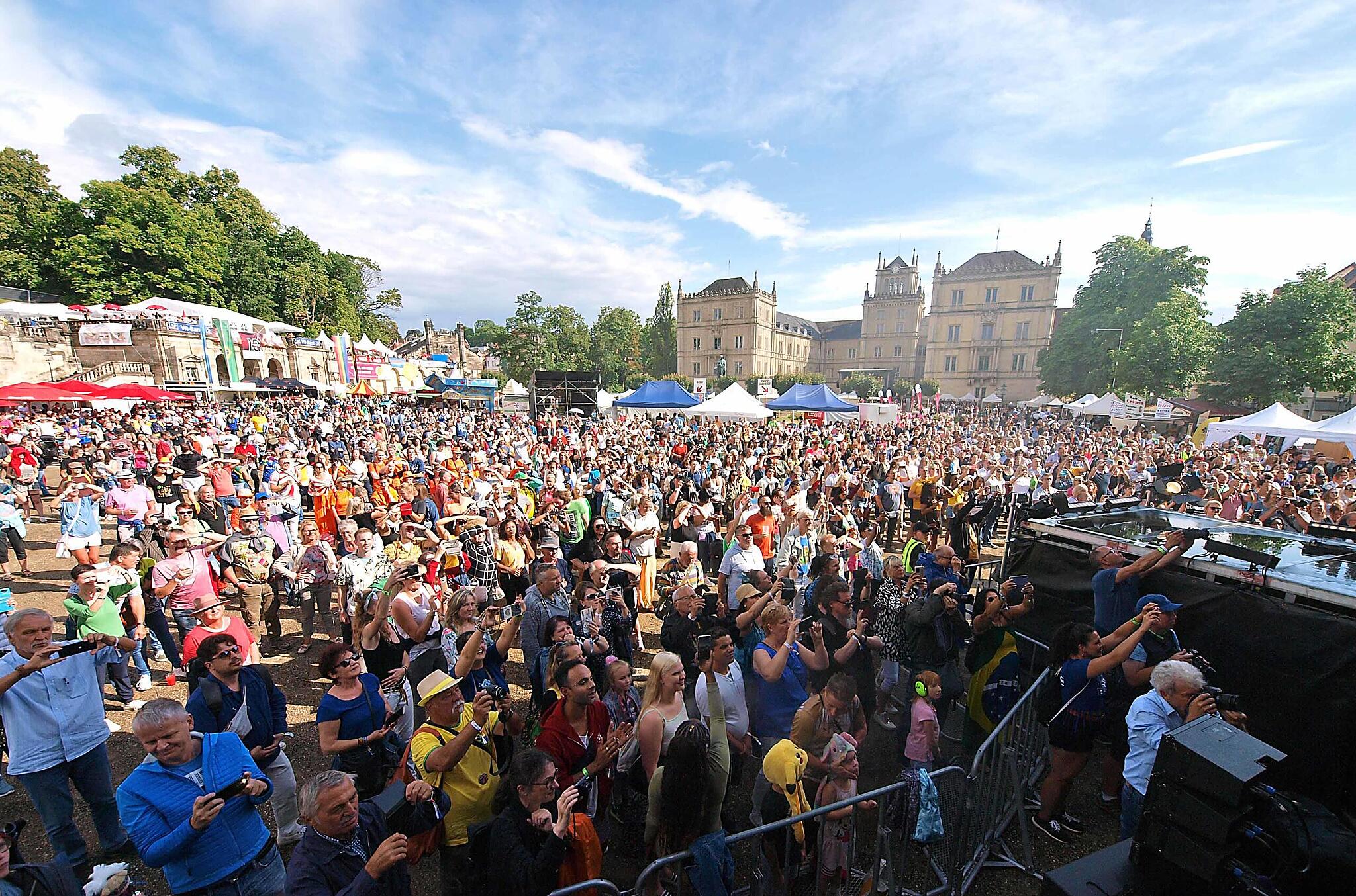 130.000 Besucher waren beim Samba-Festival in Coburg.