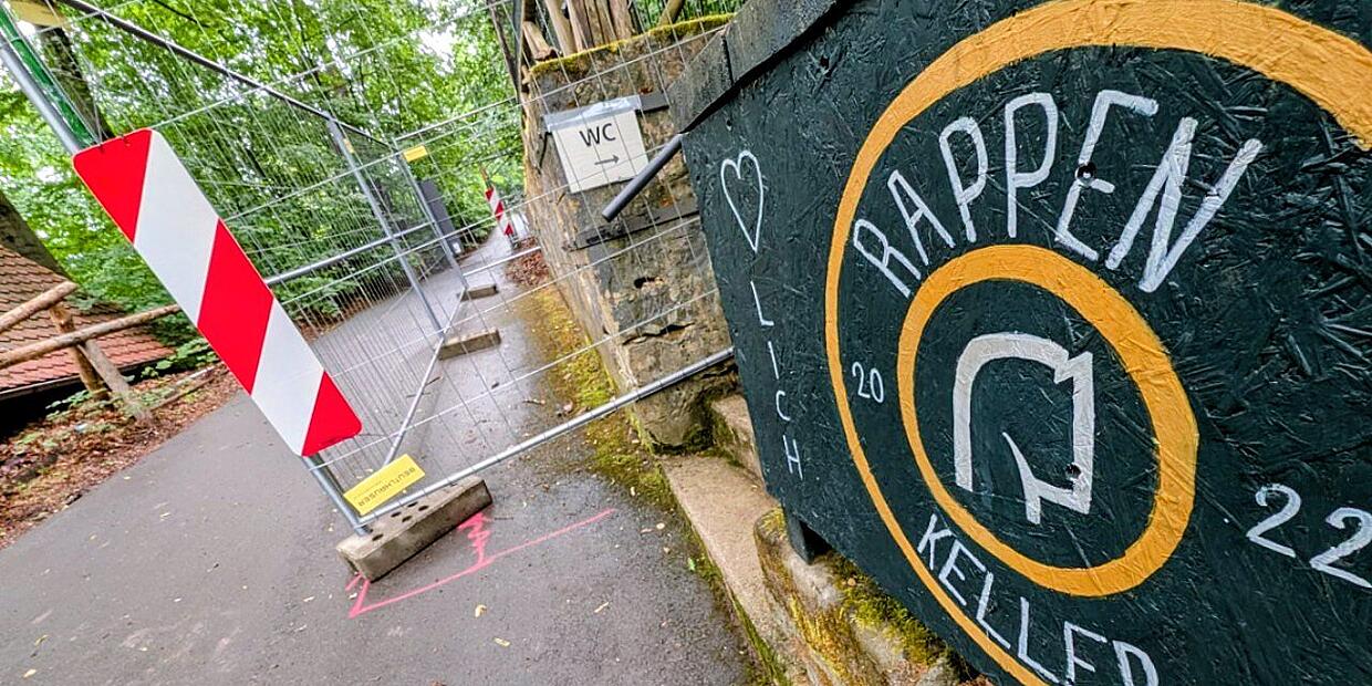 Annafest Forchheim: Sicherheitsmängel an Kellermauer gefunden