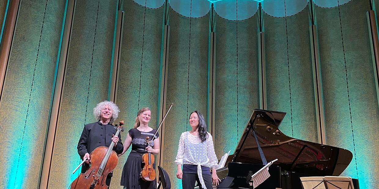 Beim Kissinger Sommer zeigen Veronika Eberle, Steven Isserlis und ...