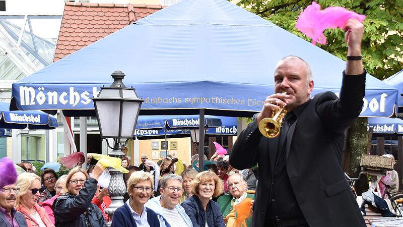 „Haus Marteau“ macht Musik im Mönchshof-Biergarten in Kulmbach