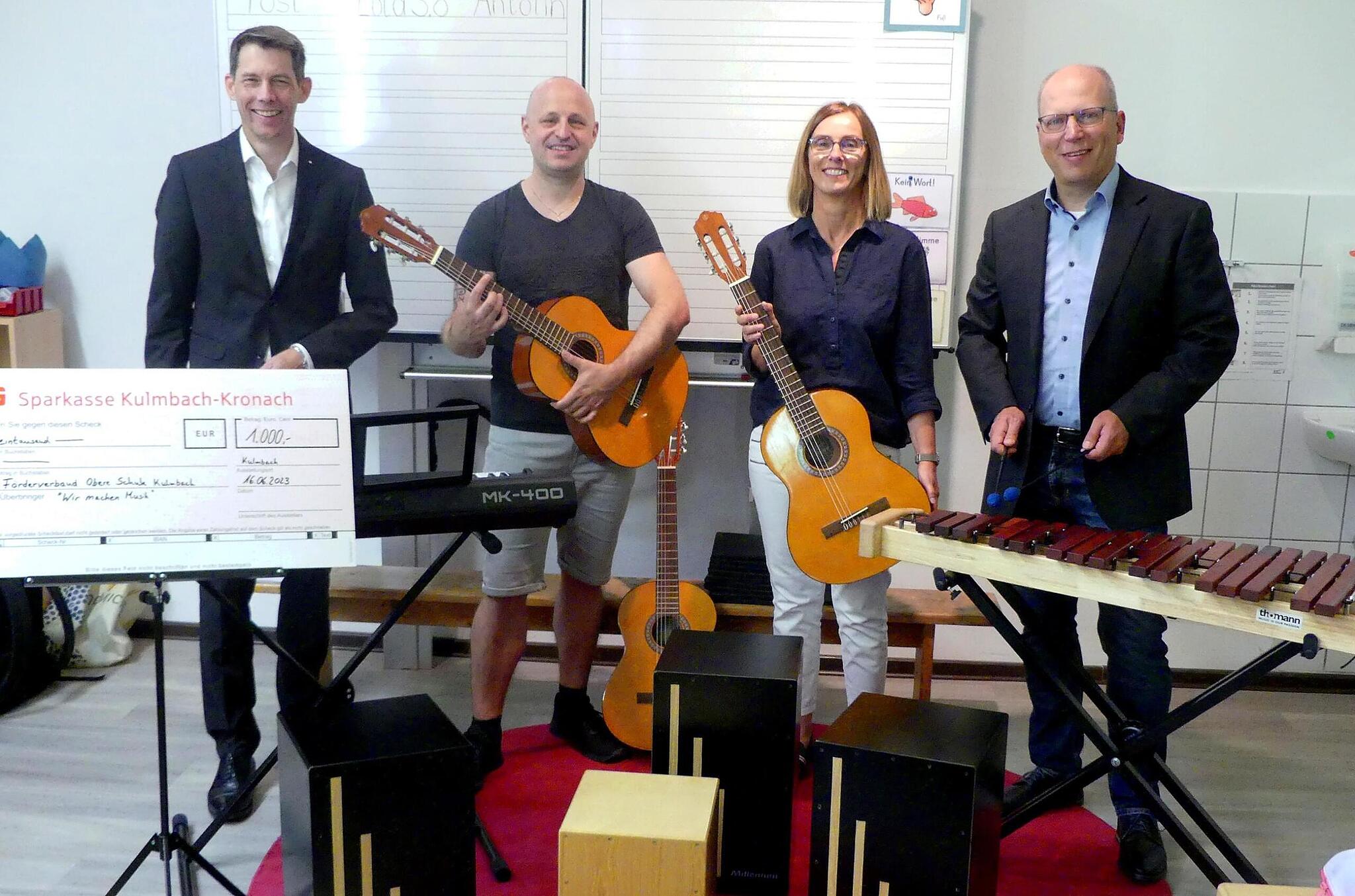 Obere Schule in Kulmbach startet erfolgreiches Musikprojekt „Wir machen ...