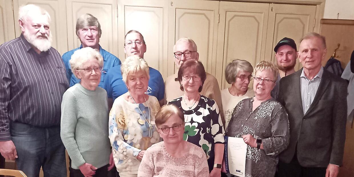 VdK ehrt treue Mitglieder