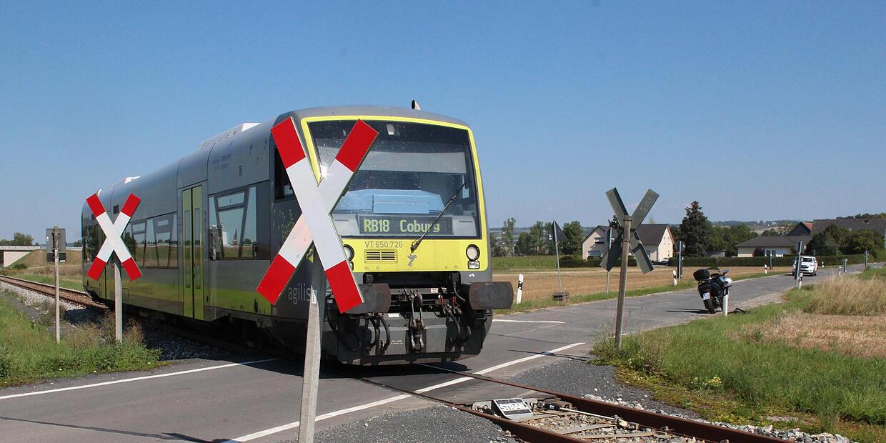 Bahnübergänge Meeder Kösfeld Schließung droht