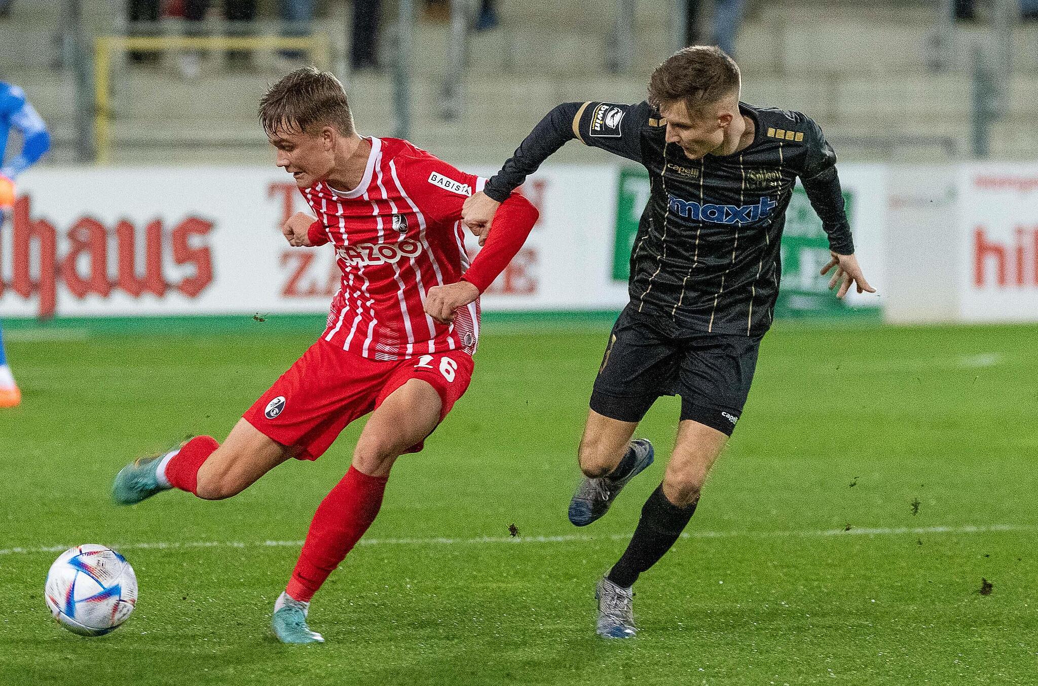SpVgg Bayreuth verliert in der 3. Liga beim SC Freiburg II
