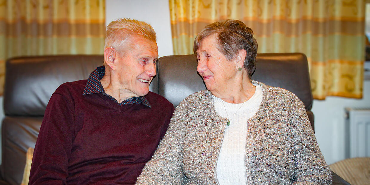 Diamantene Hochzeit: Sofie und Walter Heinickel aus Gauaschach