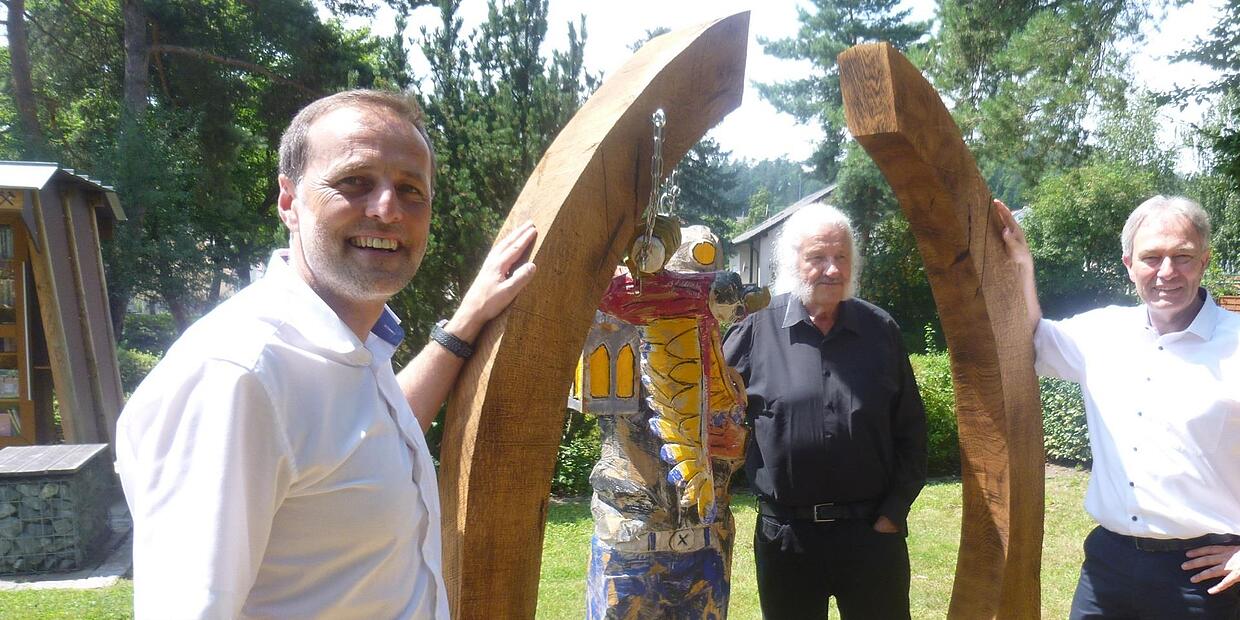 HolzART Kronach: Bürger erleben Kunst hautnah