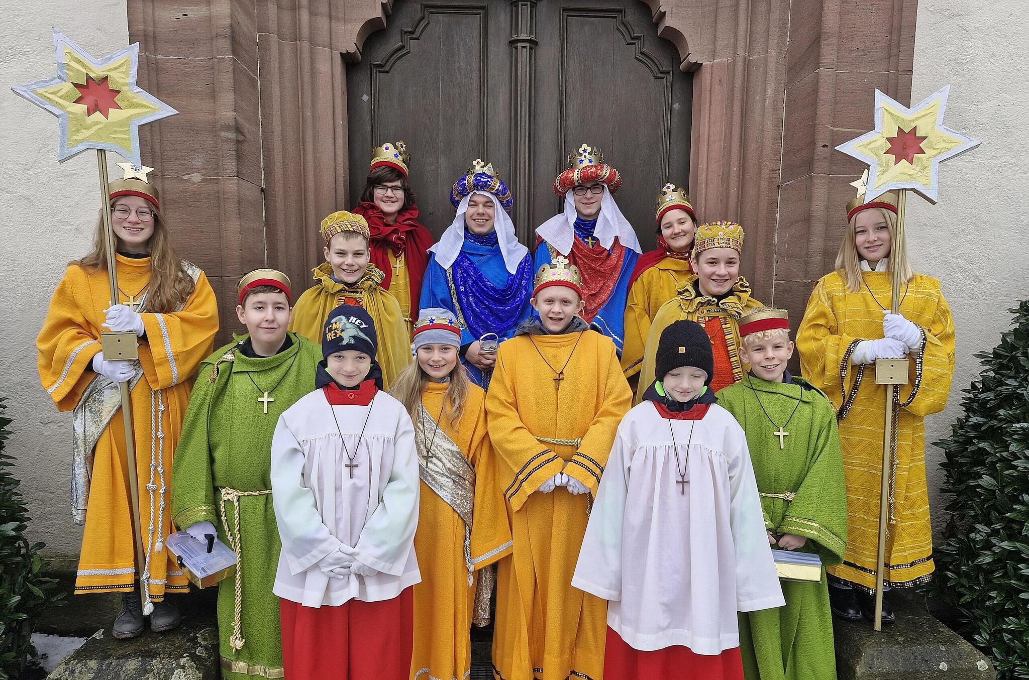 Sternsingeraktion im Landkreis Bad Kissingen