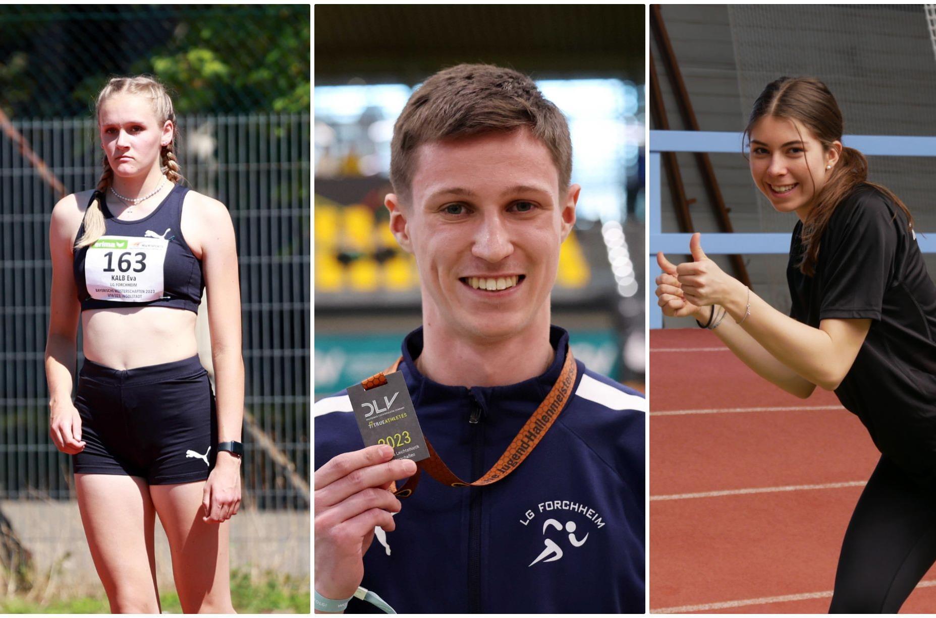Leichtathletik: LG Forchheim stellt erstmals drei Sportler im DLV-Bundeskader