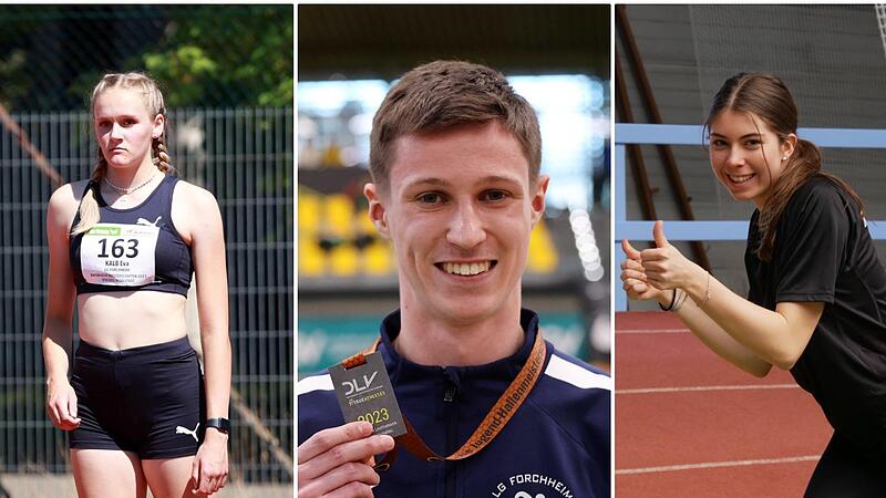 Leichtathletik: LG Forchheim stellt erstmals drei Sportler im DLV ...