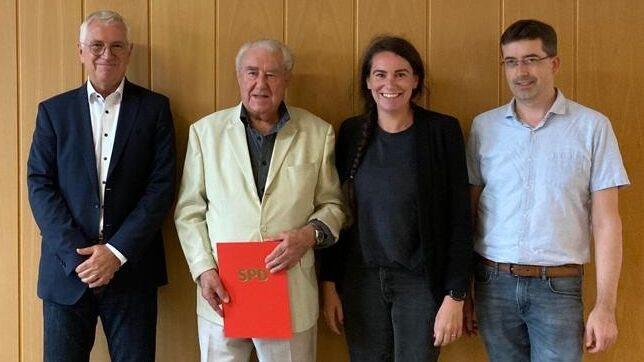 Ehrung für einen treuen Sozialdemokraten