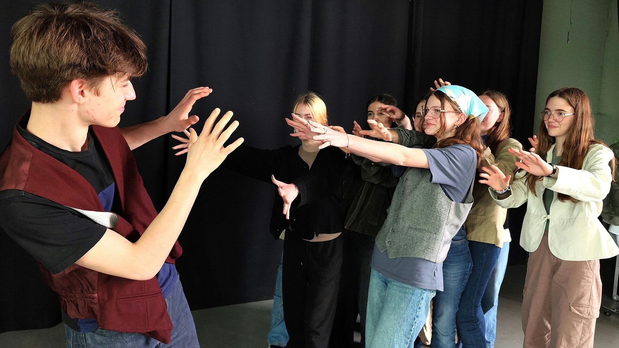 Das Franken-Landschulheim Schloss Gaibach zeigt im Mai das Theaterstück ...