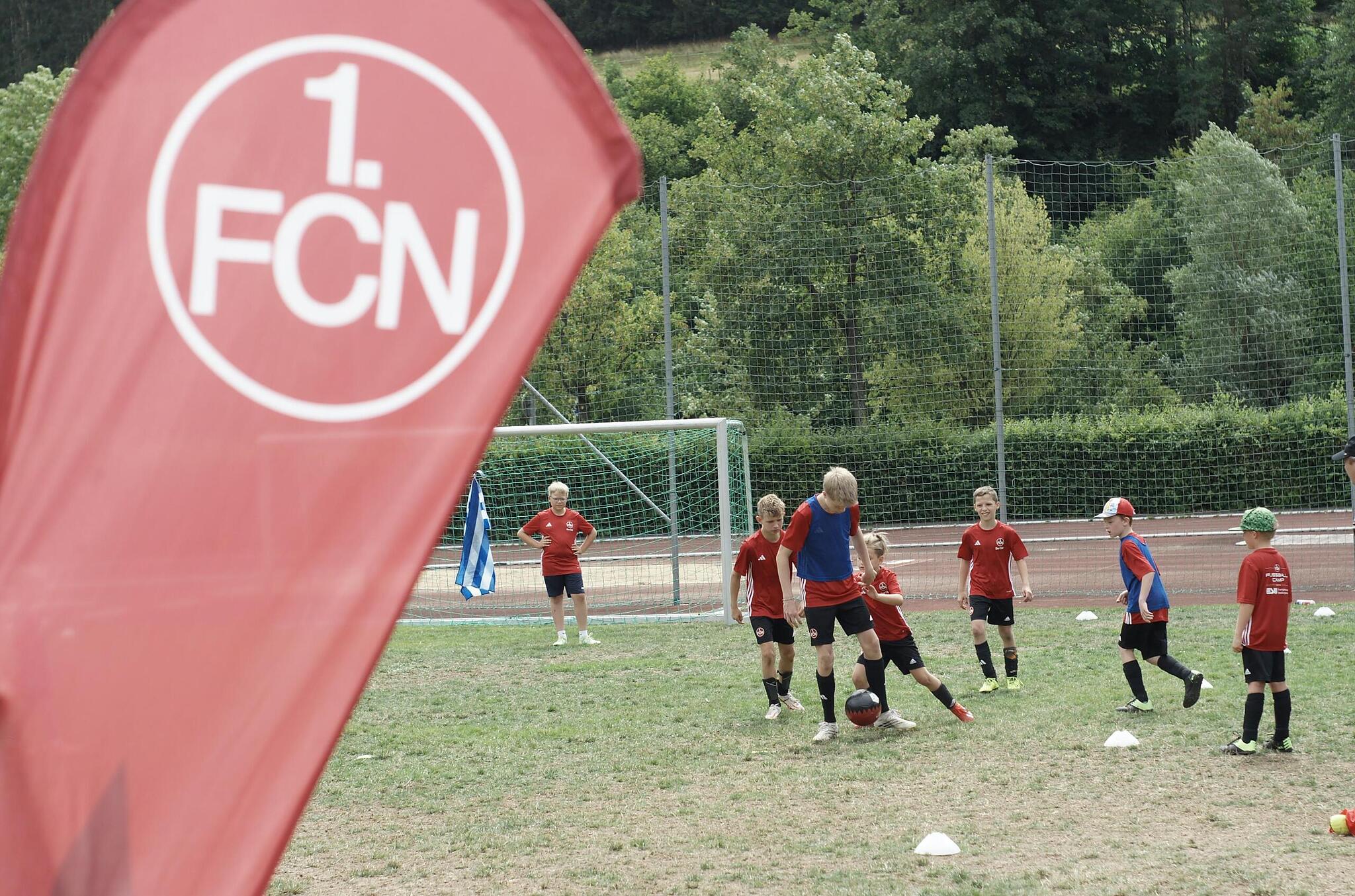 Fußball-Camp des 1. FC Nürnberg beim SV Römershag