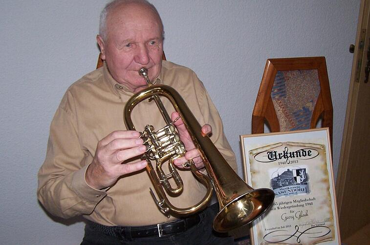 Georg Glenk ist tot: Der beliebte Kasendorfer, der den Musikverein mit ...