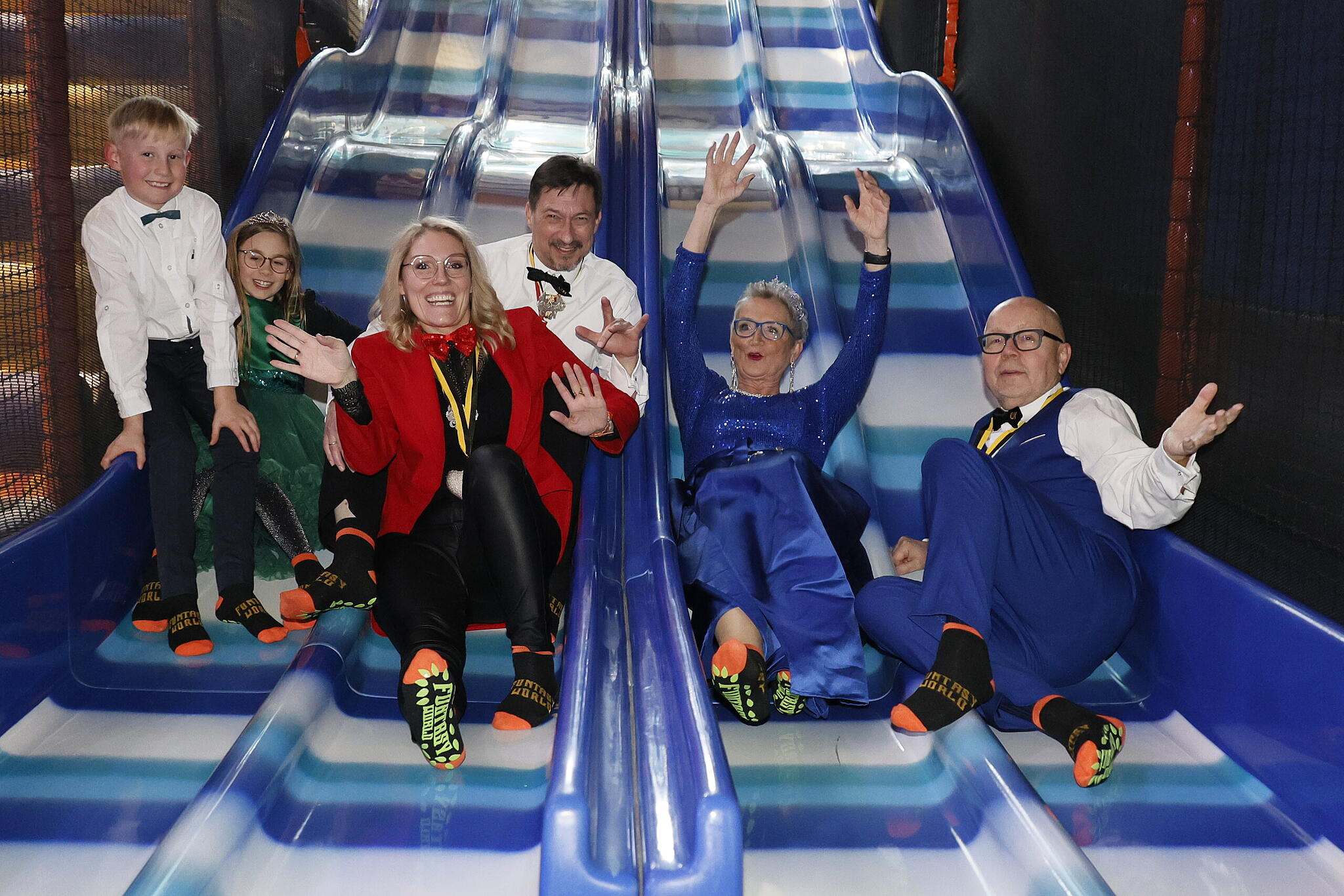 Coburger Prinzenpaare zu Besuch in der Funtasy World Rödental