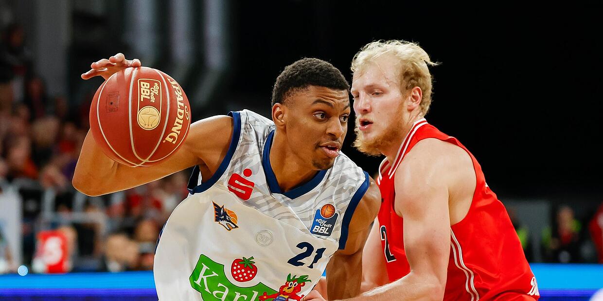 Basketball: Bamberg Baskets behalten am Ende die Ruhe gegen Rostock ...