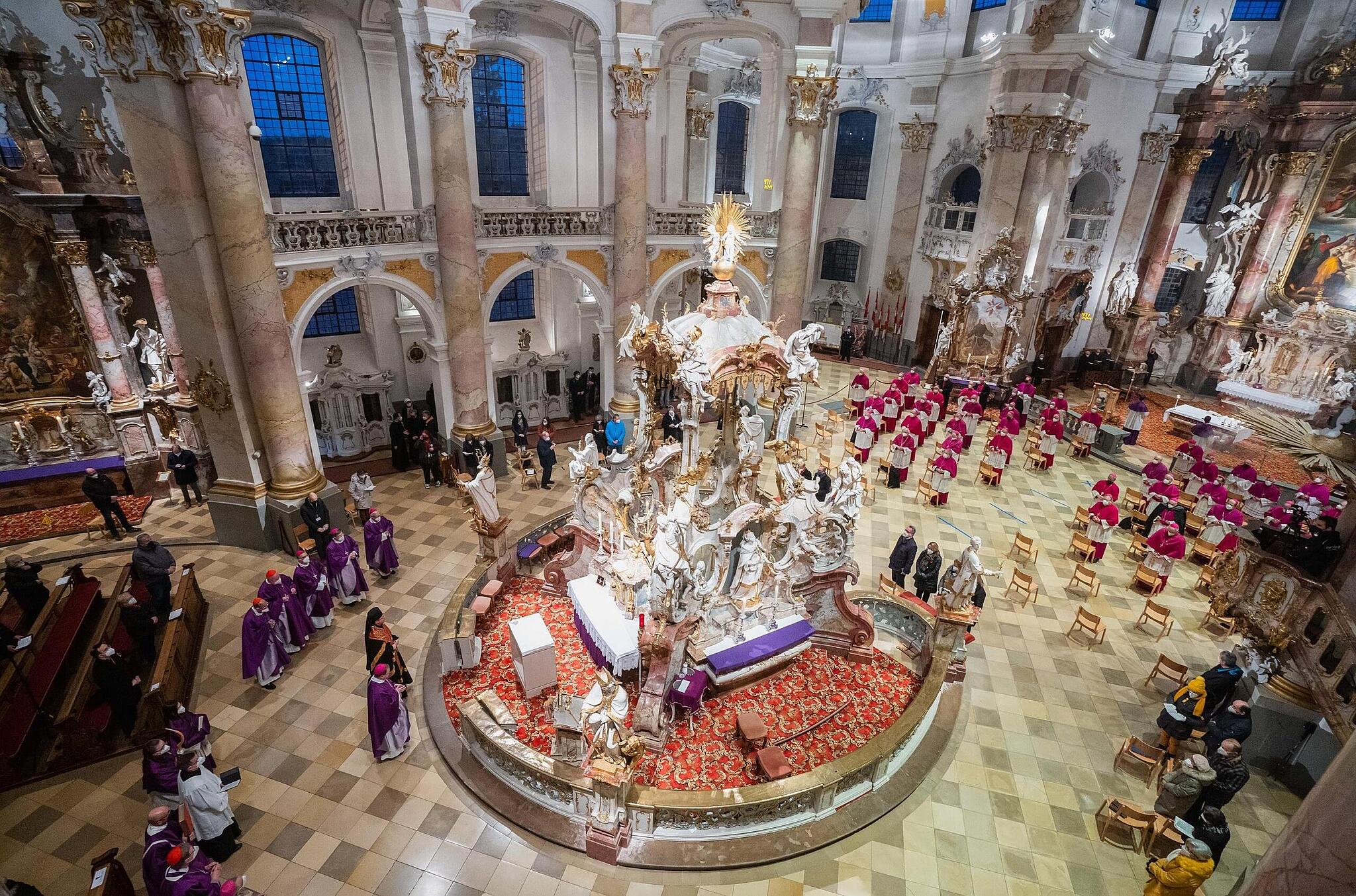Vor 250 Jahren wurde die Basilika in Vierzehnheiligen geweiht.